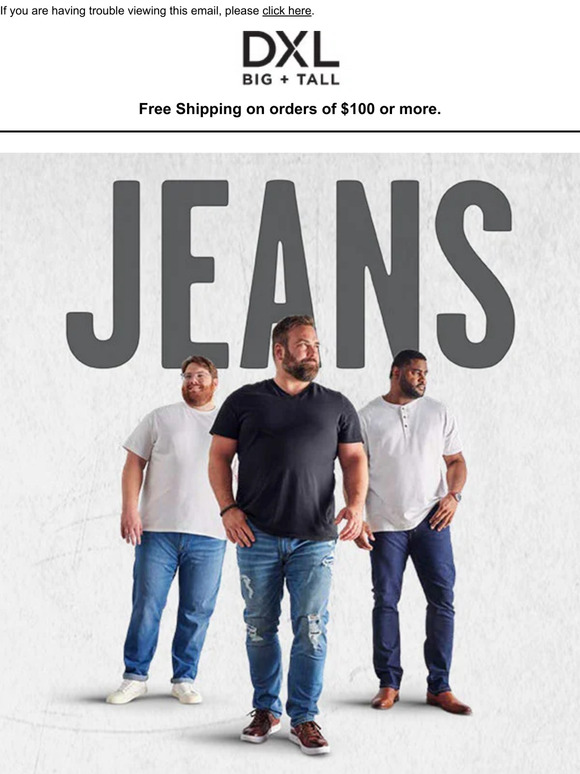 DXL: Your New Favorite Jeans Are Just A Click Away. | Milled