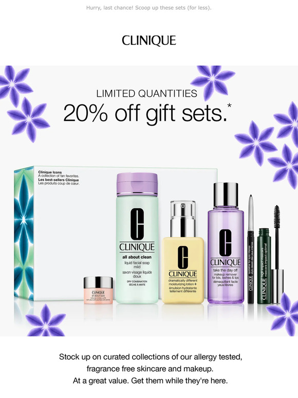 Clinique Email Newsletters: Shop Sales, Discounts, and Coupon Codes