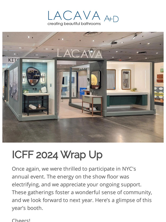 Lacava: A Look at Our ICFF Booth | Milled
