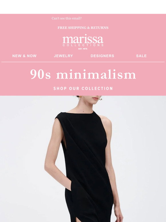 Marissa Collections: How To Style 90s Minimalism ️ | Milled
