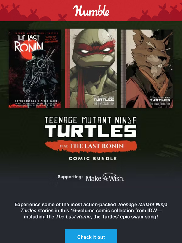 Humble Bundle: The ultimate TMNT comic collection 🐢🍕 | Milled