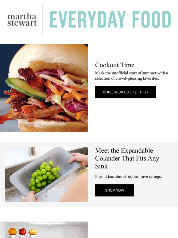 Martha Stewart: 30 Memorial Day Recipes for Your Holiday Cookout | Milled