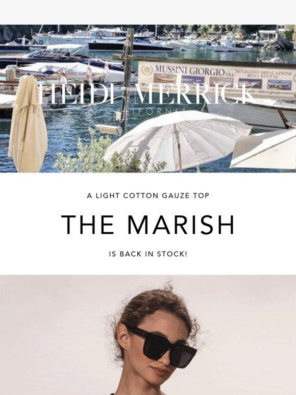 Heidi Merrick: The MARISH Top is back! | Milled