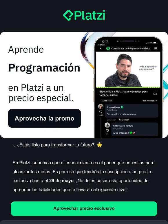 Platzi: ¡—, Aprende a un precio Exclusivo🌟 | Milled