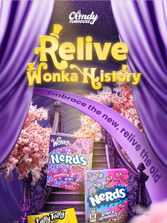 Candy Funhouse: Take a sweet trip down memory lane with Wonka candy! 🍫 ...
