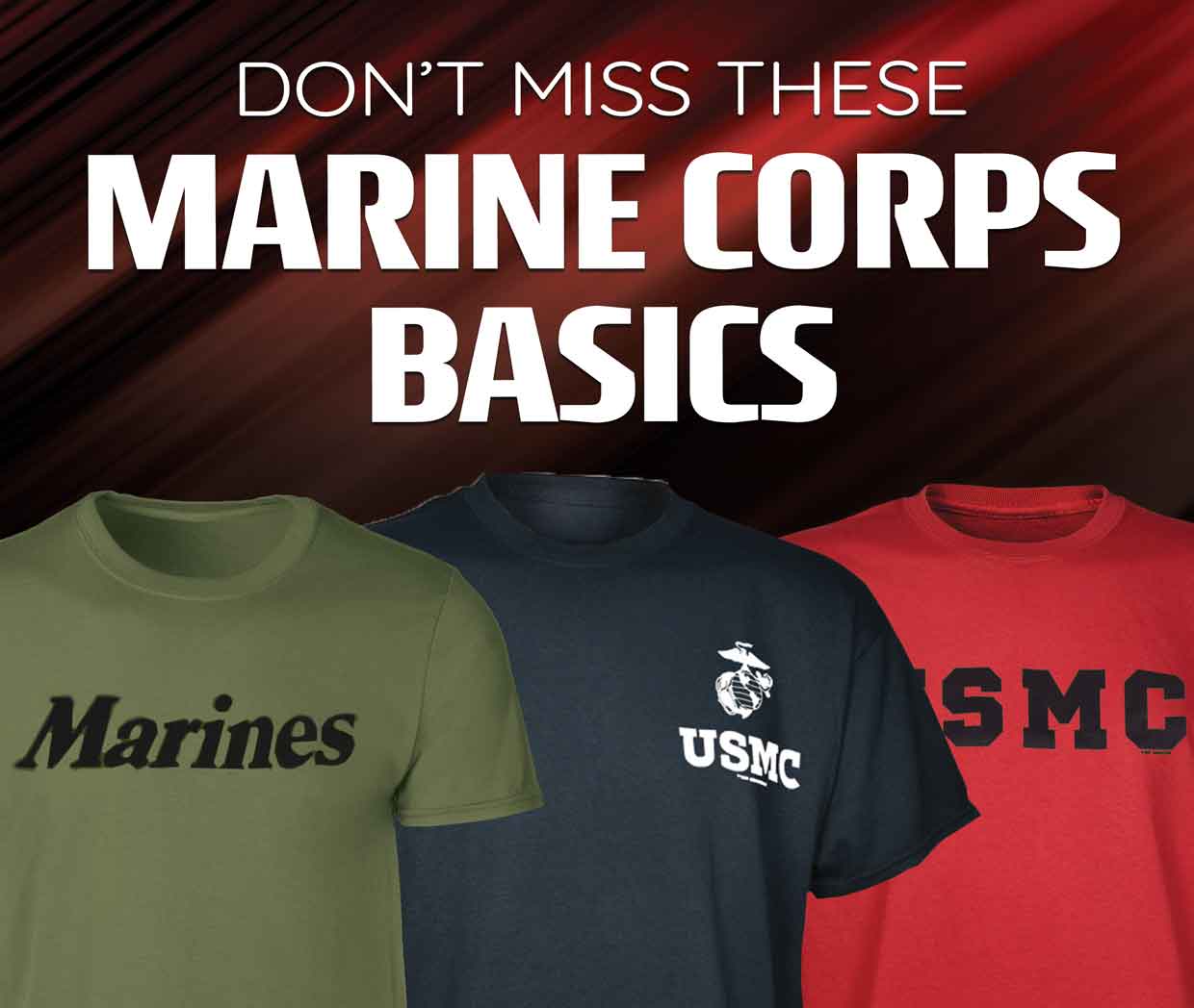 Sgt. Grit Marine Specialties: Marine Corps Basics in New Colors | Milled