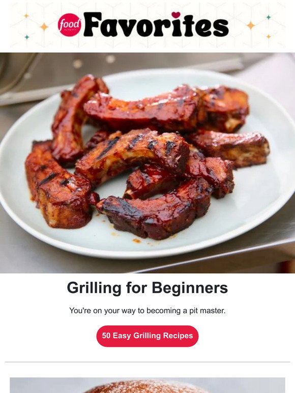 Food Network: 50 Grilling Recipes for Beginners + Best Burgers and Hot ...