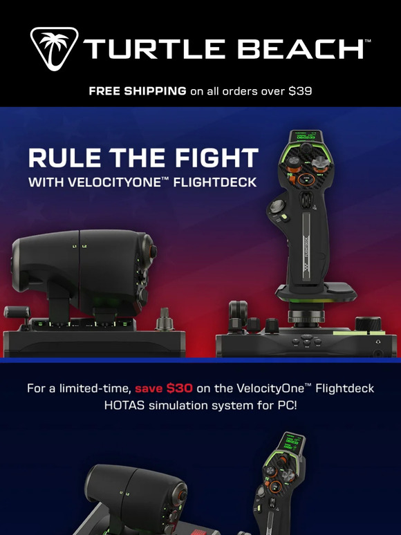 Turtle Beach: 🇺🇸 Memorial Day Savings on VelocityOne Flightdeck! ️ | Milled