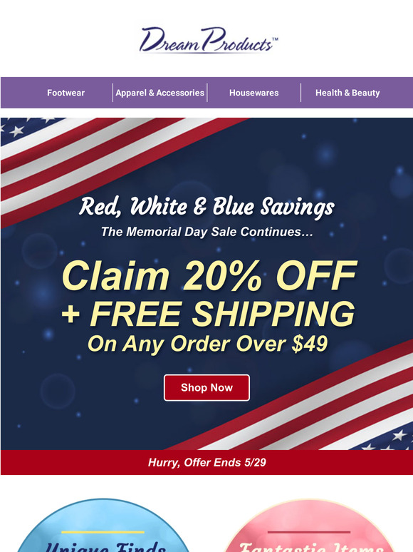 Dream Products: Salute To Savings - Claim Your Offer ️🤍💙 | Milled