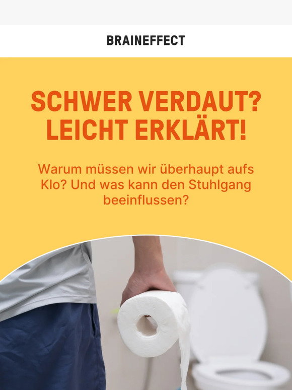 Braineffect: Warum Poop wichtig ist 💩 | Milled