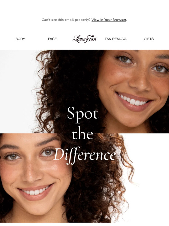 Loving Tan: Spot the difference 🔎 | Milled