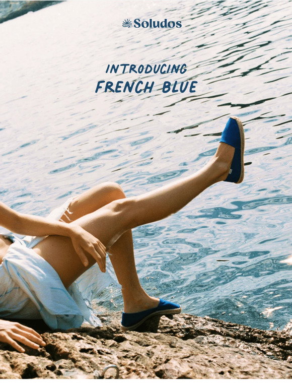 Soludos: Stay Cool With French Blue 🌊 | Milled