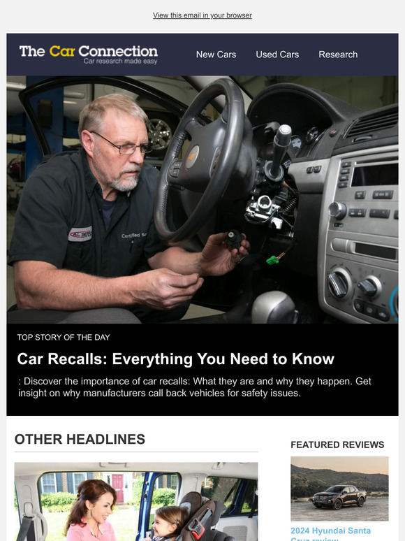 The Car Connection: Car Recalls: Everything You Need to Know | Milled