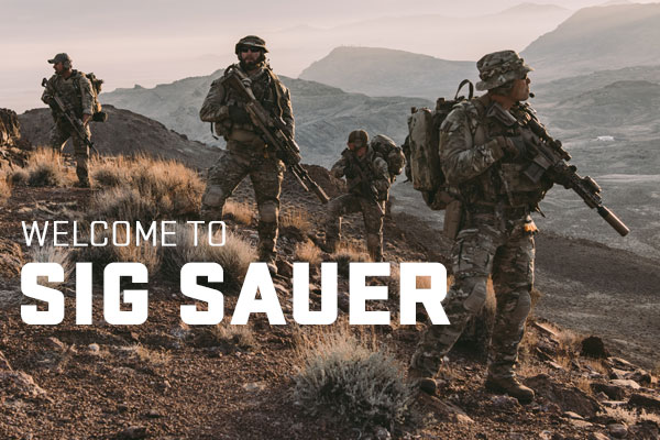 SIG SAUER: Welcome to SIG SAUER | Milled