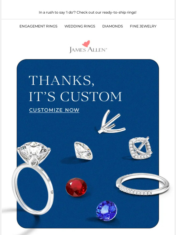 James Allen: Want To Design Your Ring? | Milled