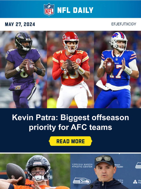 NFL Gamepass: Kevin Patra Lists Every AFC Team's Biggest Offseason ...