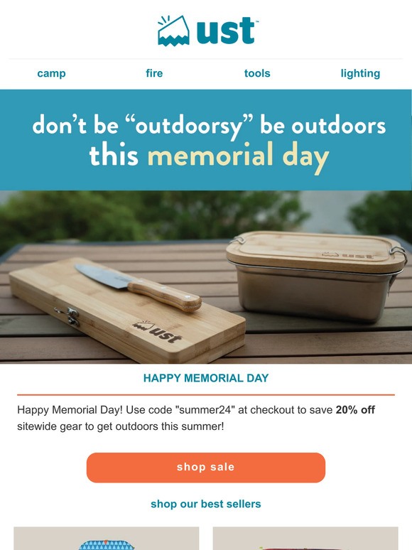UST Brands: Happy Memorial Day | Milled