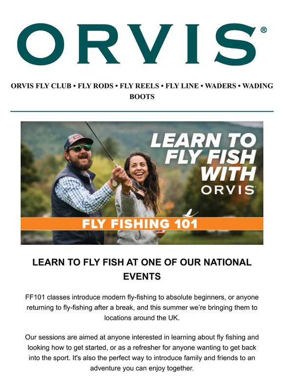 Orvis: Learn to fly fish this summer! | Milled