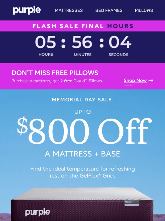 Purple Email Newsletters: Shop Sales, Discounts, and Coupon Codes