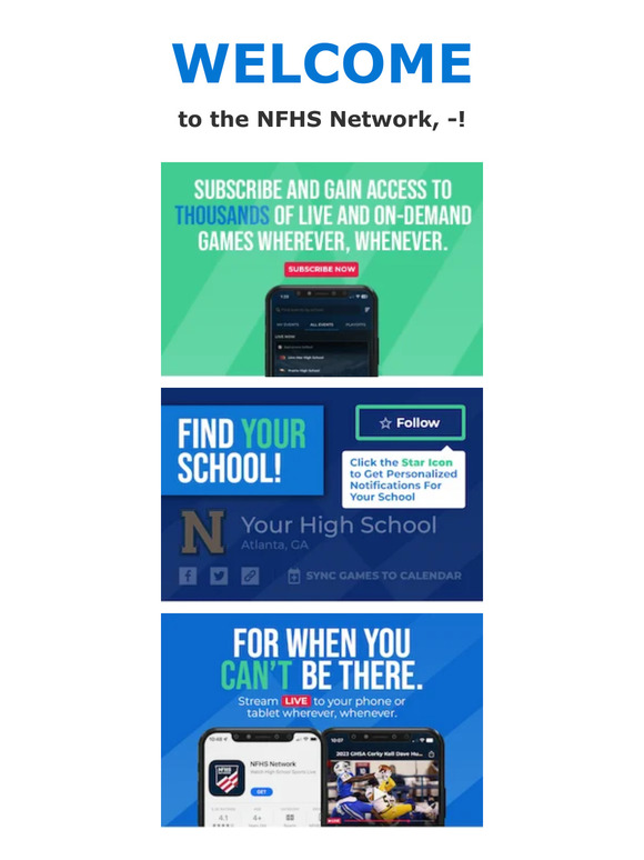 NFHS Network: Welcome to the NFHS Network | Milled