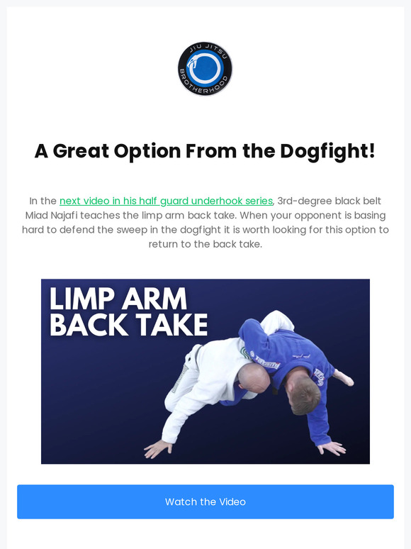 Jiu-Jitsu Brotherhood: The Limp Arm Back Take | Milled