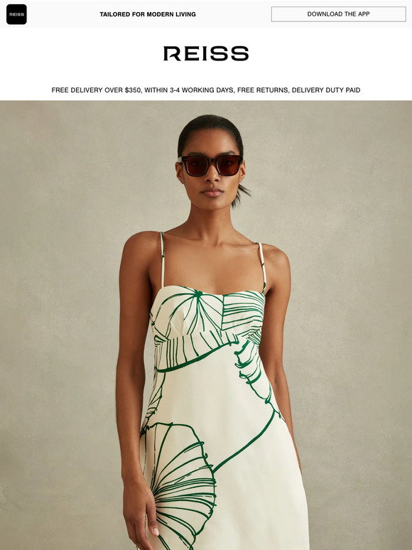 Reiss UK Email Newsletters: Shop Sales, Discounts, and Coupon Codes