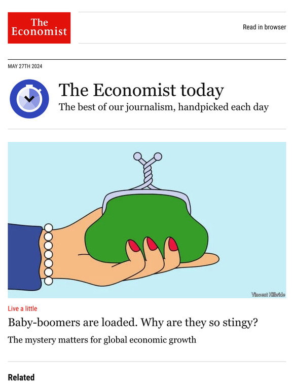 The Economist: Why are boomers so stingy? | Milled