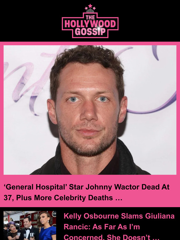 The Hollywood Gossip: Breaking: Soap Star Killed In Cold Blood! | Milled