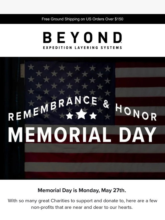 Beyond Clothing: 🇺🇸 Memorial Day 🇺🇸 | Milled