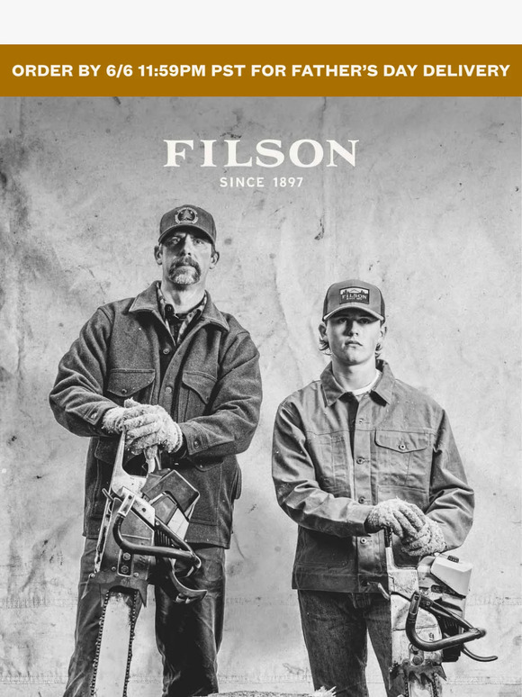 Filson: Unfailing Goods for Dad | Milled