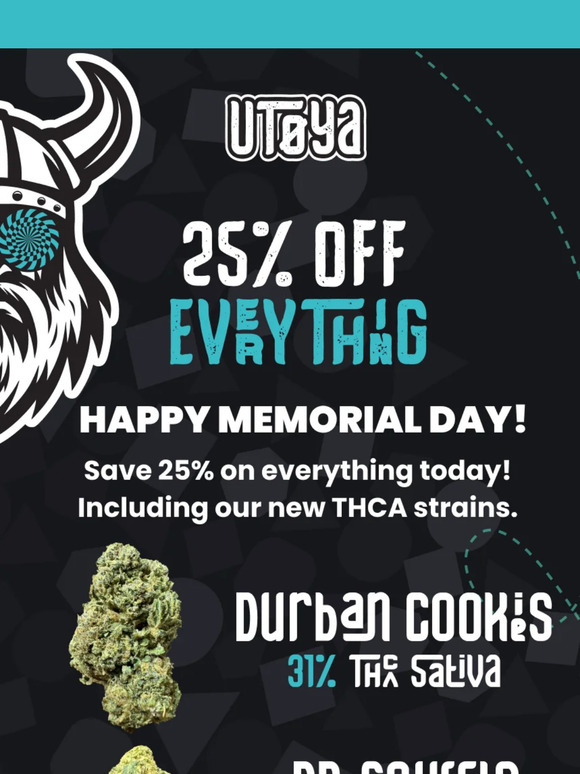 Utoya: 🎆 Happy Memorial Day! | Milled