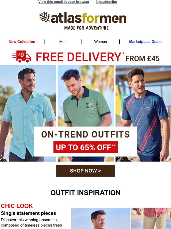 Atlas For Men: Head to toe style 👟 Full looks for less | Milled