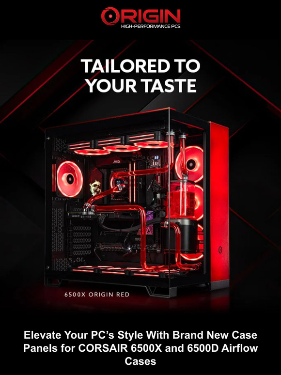 Origin PC: New Styles available now: upgrade your 6500X or 6500D ...