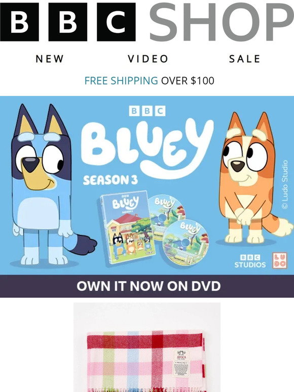 BBC Shop: Exciting News: Bluey Season 3 Now Shipping! | Milled