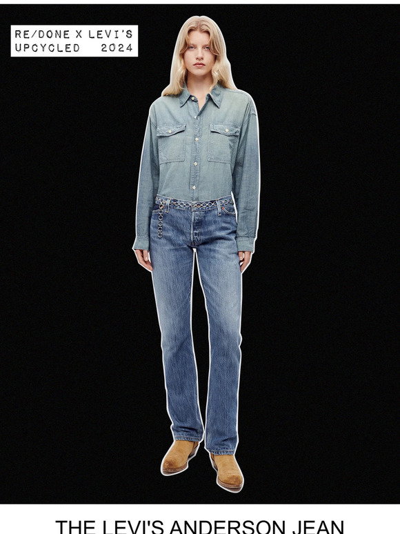 RE/DONE: RESTOCKED: The Levi's Anderson Jean | Milled