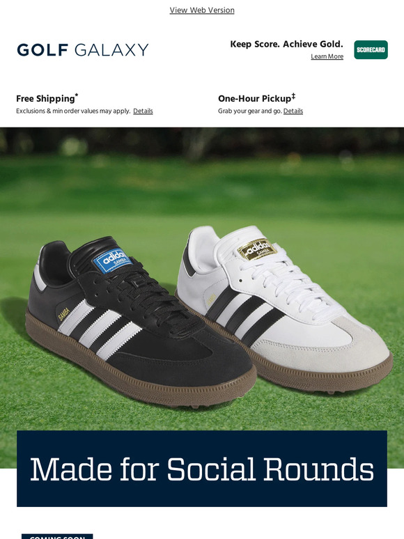 Golf Galaxy: New adidas Samba shoes drop soon | Milled