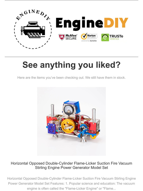 Enginediy Teching V8 Engine Model Kit Build Your Own V8 Engines That Works Milled