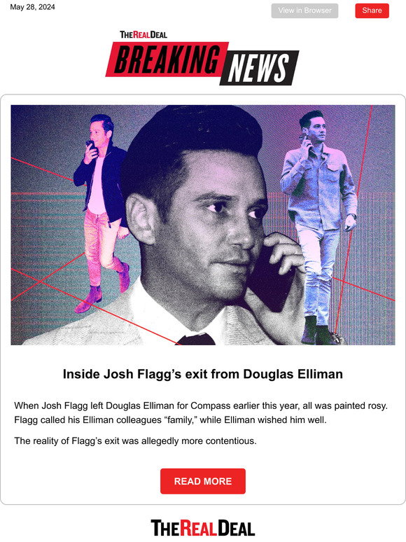 The Real Deal: BREAKING: Inside Josh Flagg’s exit from Douglas Elliman ...