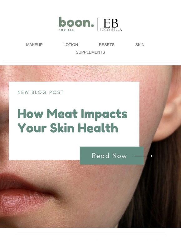 Ecco Bella: 👀How Meat Impacts Your Skin | Milled
