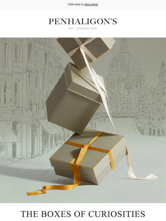 Penhaligon's: The Boxes of Curiosities have arrived! | Milled