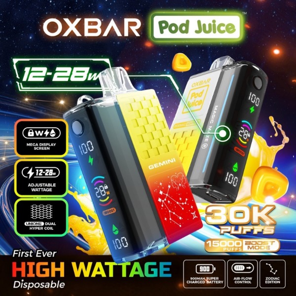 Vape Wholesale USA: 😍 Geek Bar Pulse X 25000 | Pod Juice x OXBAR Magic ...