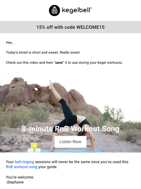 Kegelbell: The workout for your girl parts has a soundtrack | Milled