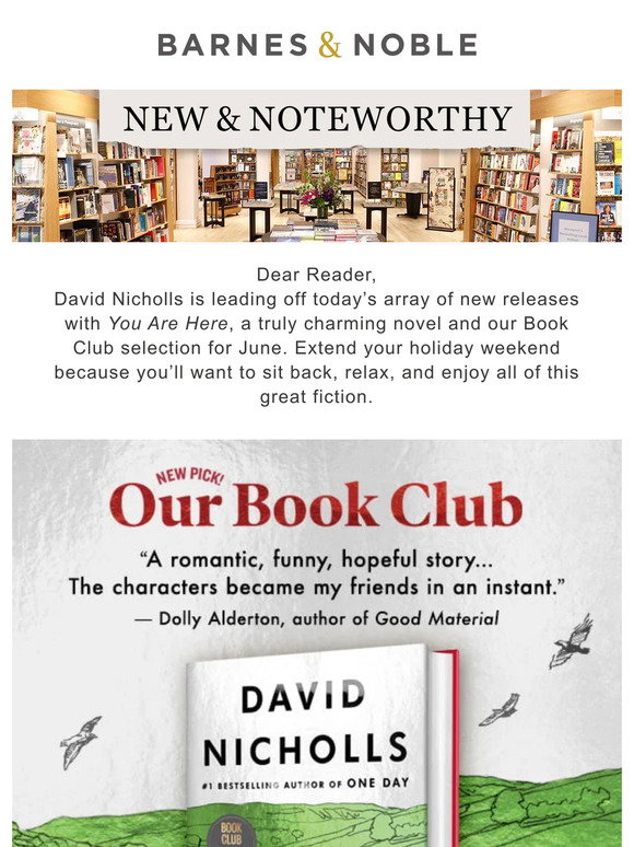 Barnes & Noble: Your Weekly New & Noteworthy: Book Club Edition | Milled