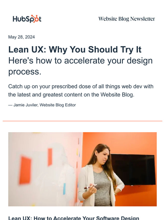 HubSpot: Lean UX: Why You Should Try It | Milled