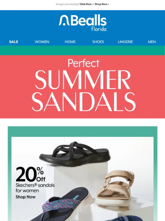 Bealls Florida: 20% off Skechers sandals + more great shoe deals inside ...