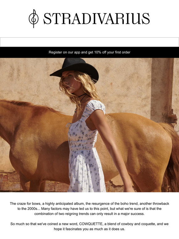 Stradivarius POLAND: Cowquette: a blend of the TWO most popular trends ...