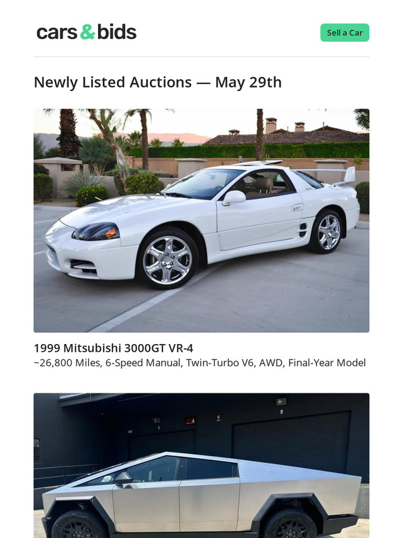 Cars & Bids: Cars & Bids Today | Milled