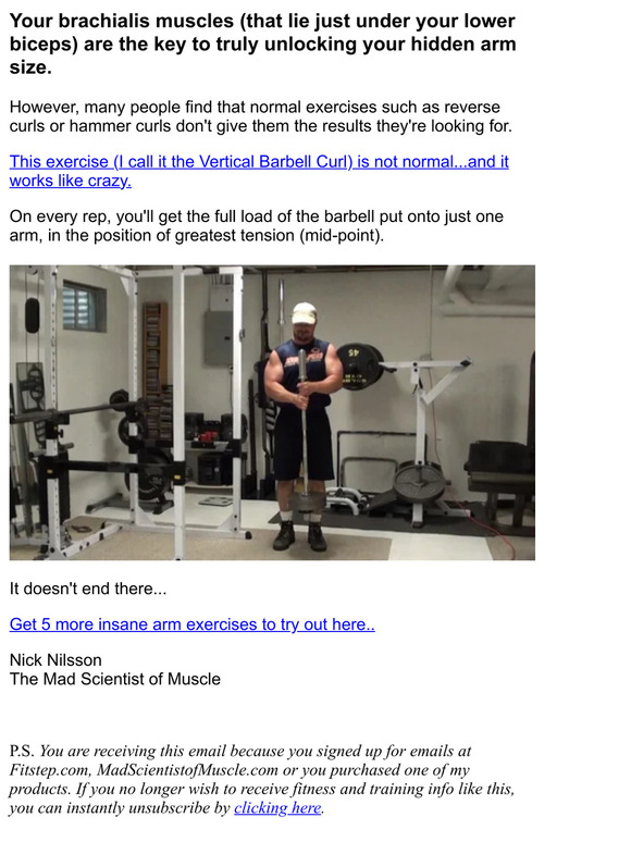 FitStep: This weird exercise will unlock your hidden arm size... | Milled