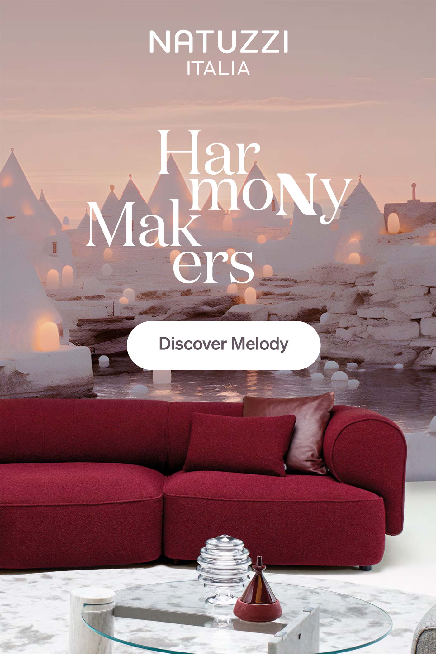 Archiproducts: Melody, modular sofa by Natuzzi: linear structure and ...