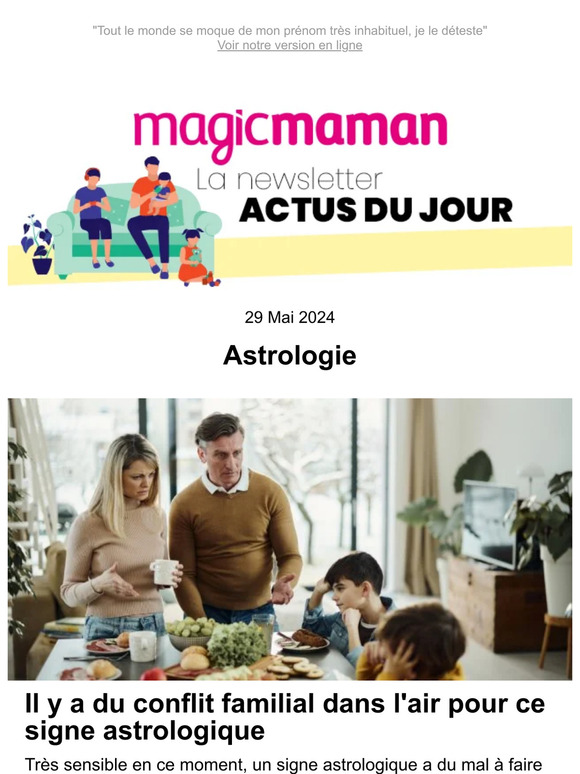 Magicmaman: Mathieu Ceschin (ADP) annonce la naissance de son fils ...
